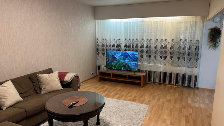 Modern Spacious Apartment With Free Parking - Sotkamo