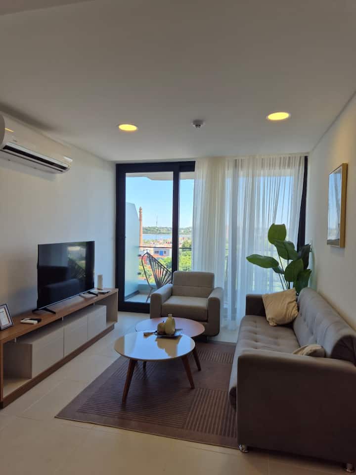 Dpto. Playa San José ·Vista 2 Dorm. Ideal Familias - Paraguay