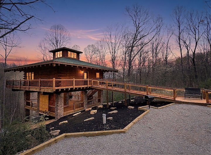Maison Dans Les Arbres-salle De Bain Privée-vue Su - United States