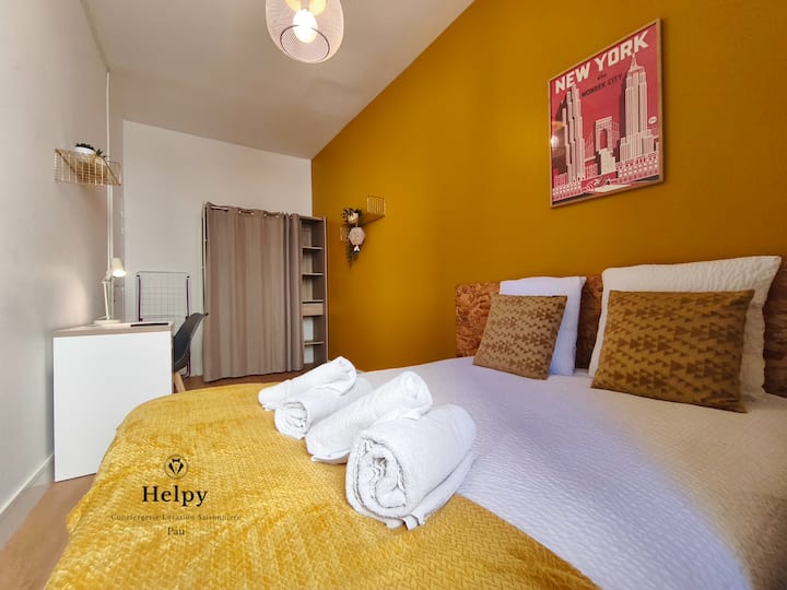 Spacieux-lumineux-4 Chambres-8 Pers-centre Ville - Pau