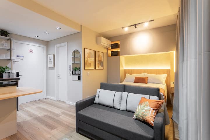 Studio Moderno Com Academia Próximo Da Pucrs - Porto Alegre
