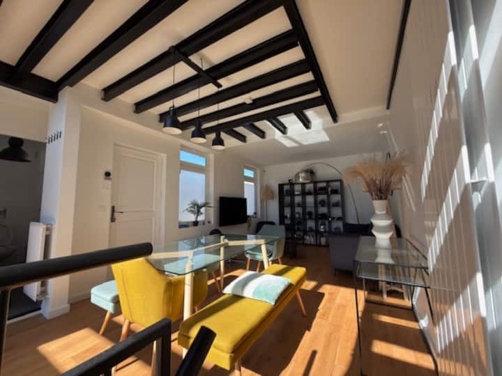 Maison Design 10-13 Pers • Rooftop • Métro 14 - Montreuil-sur-Mer
