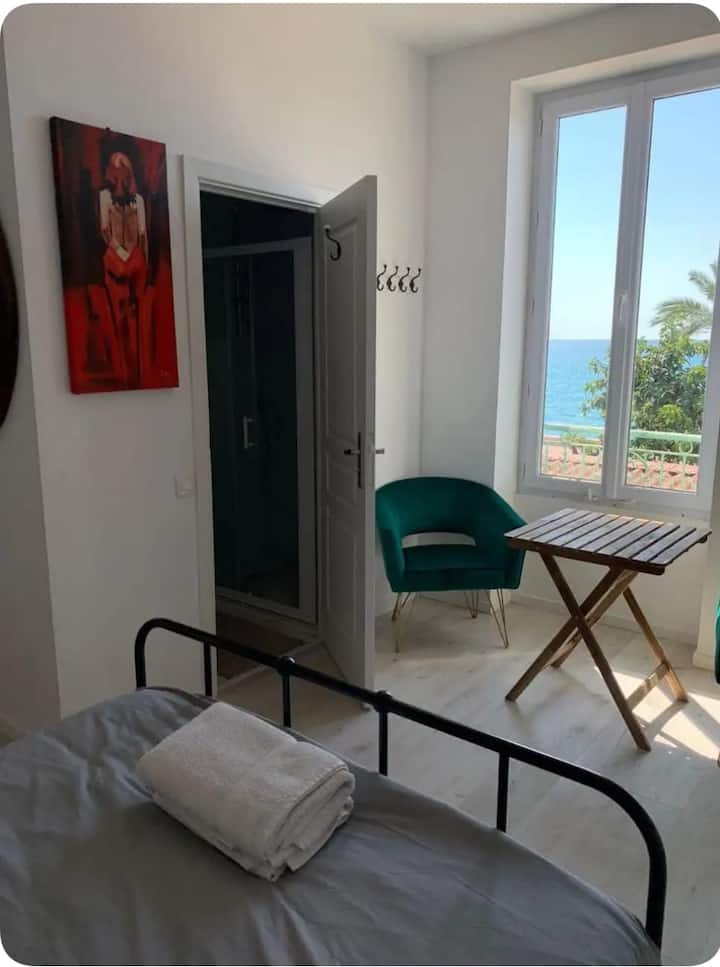 Chambre à Côte De La Plage - Villeneuve-Loubet
