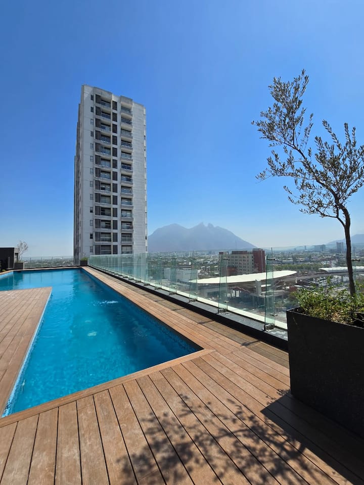 Loft Moderno En El Paseo Santa Lucia - Monterrey
