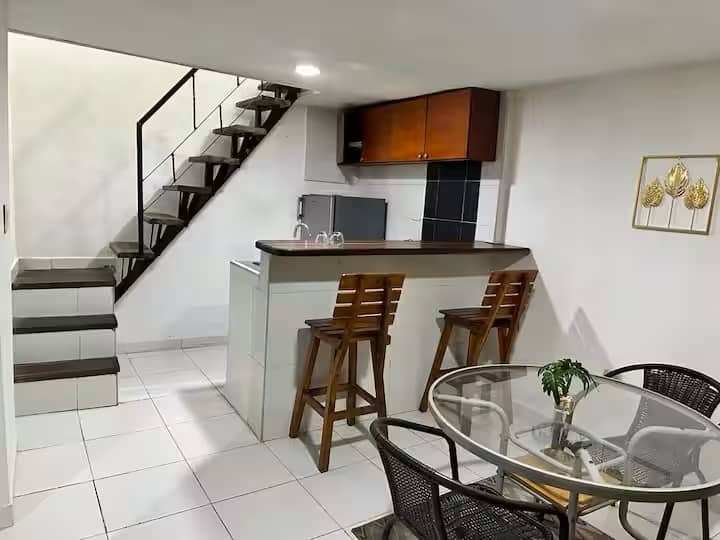 Apartaestudio Con A/c - 2 Nivel | Centro Histórico - コロンビー サンタ・マルタ