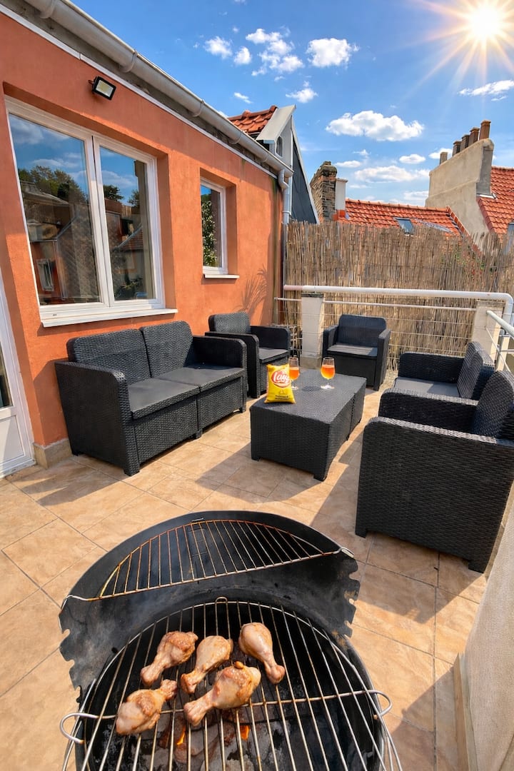 Royal • Parking Gratuit• Proche Plage Et Nausicaá - Équihen-Plage