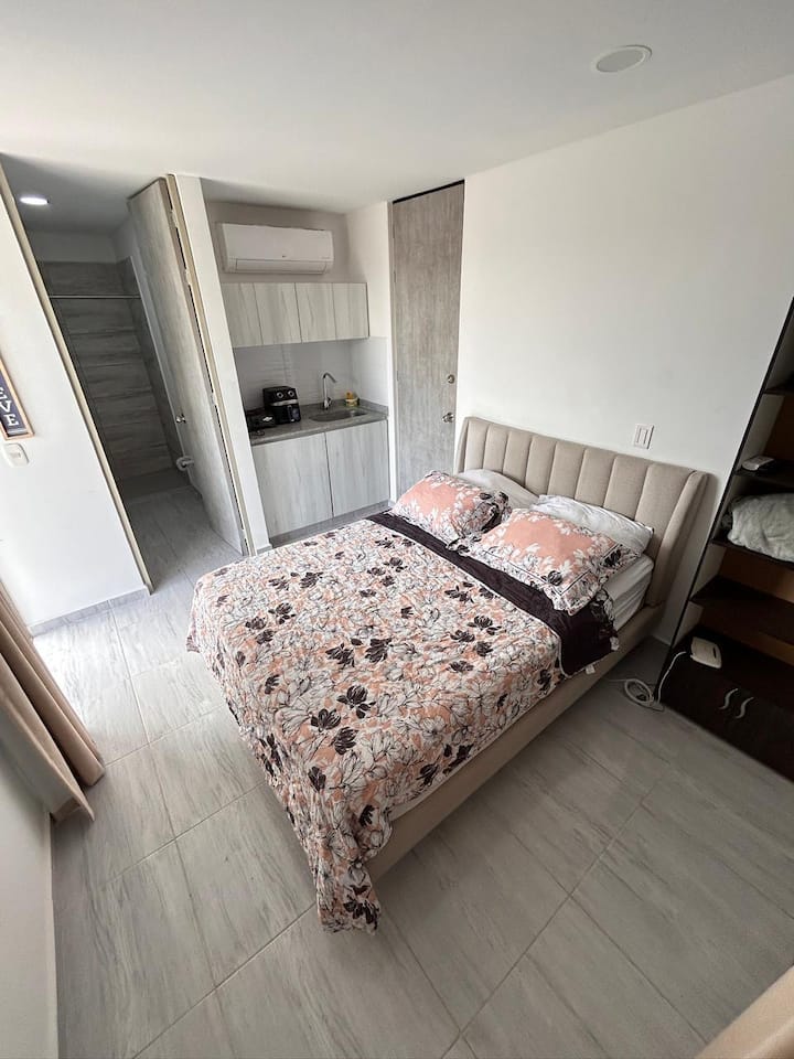 Acogedor Loft Con Balcón Y Aire Acondicionado - Cartago - Colombia