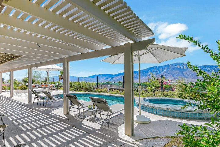 Jetliner Views | Designer Retreat | Pool+spa+games - Desert Hot Springs, CA