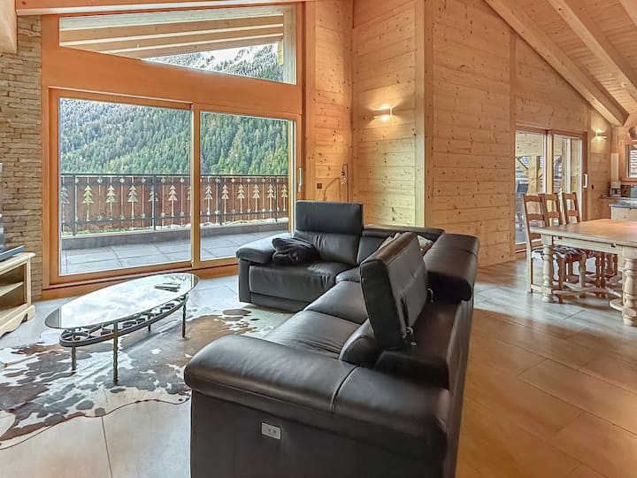 Bergsicht | 8 Pers. | Sauna |Whirlpool | Gym | Ps5 - Ovronnaz