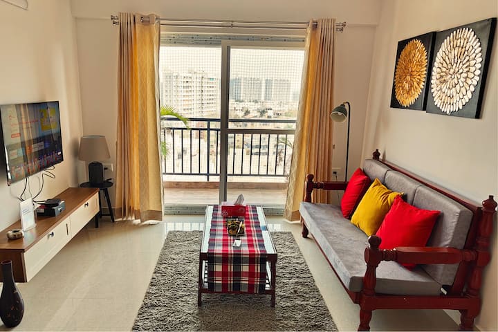 Marigold 2bhk | Pool, Gym & Breakfast | Itpl - Bengaluru
