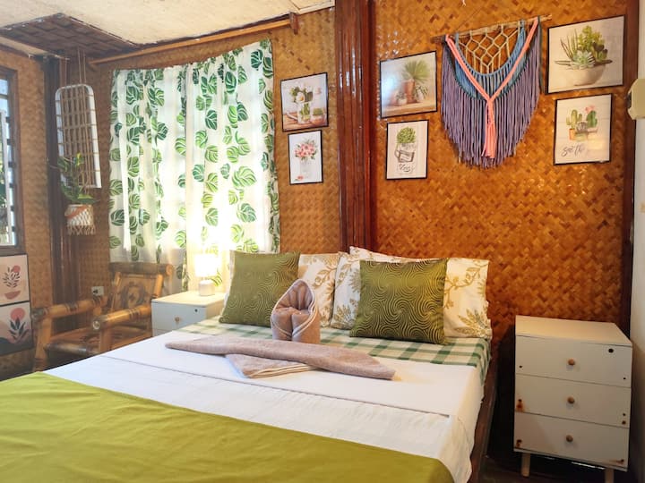 Amwani Garden Pool - Cottage Double Fan Room - Puerto Princesa