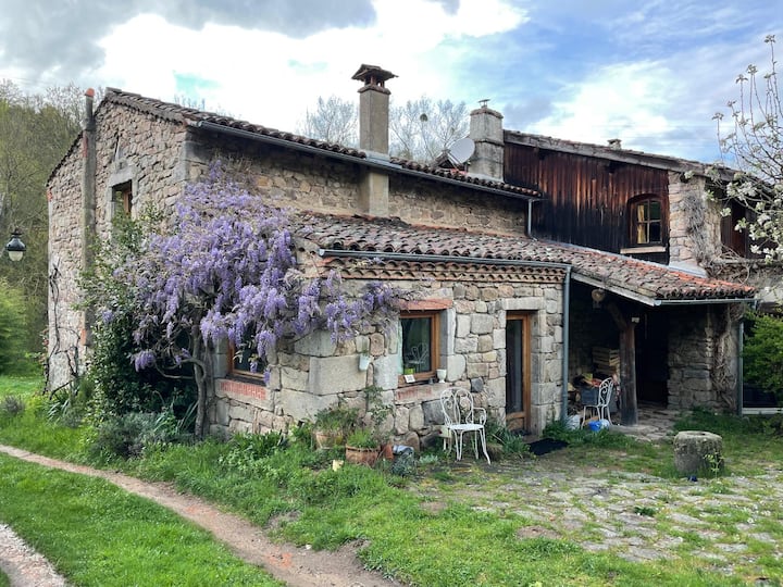 Splendide Maison Du Forez, Un Calme Absolu - Saint-Just-Saint-Rambert