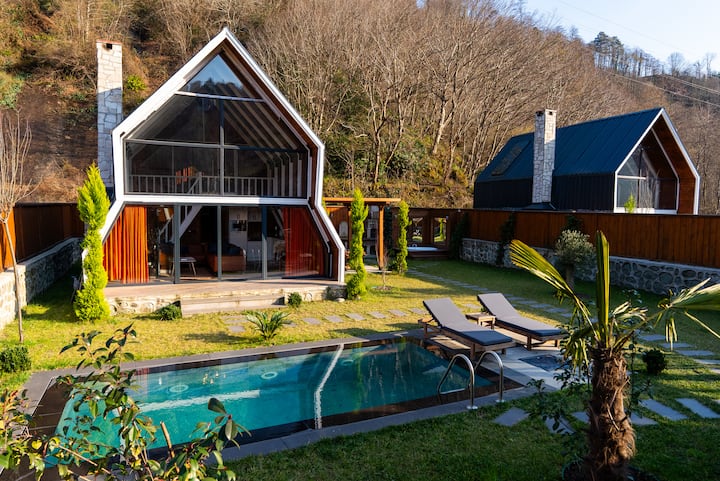 Isıtmalı Havuzlu Villa  Fully Private Heated Pool - Trabzon