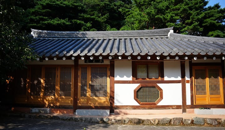 다담한옥,다래정-영남알프스 전경을 바라보며 즐기는 차 한잔의 여유 - 양산시