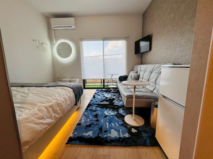 New！luxurysweet博多駅南42・最大3～4人・博多駅車で5分・新築・条件付きペット宿泊可 - Fukuoka, Japan