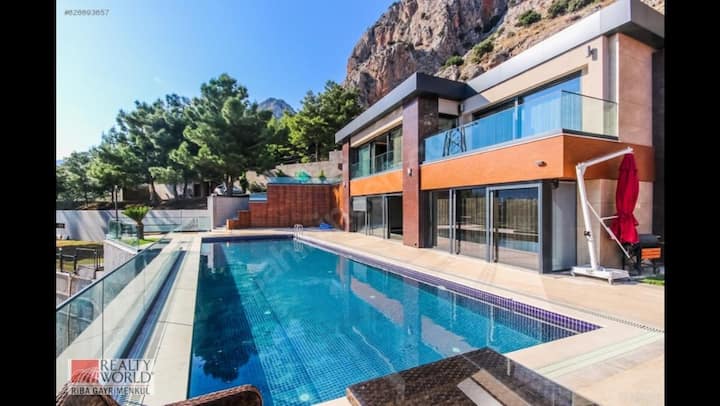 4br/4ba Swimming Pool Ac Konyaalti - Antalya