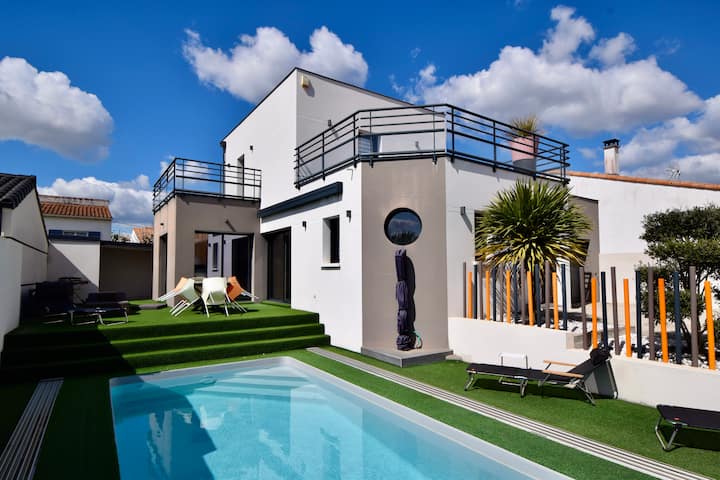 Maison 3 Chambres Avec Piscine Quartier Calme - Vaux-sur-Mer