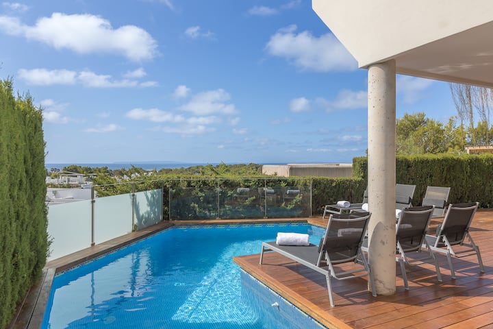 4br Villa With Pool | Sea Views | Near The Beach - Ibiza