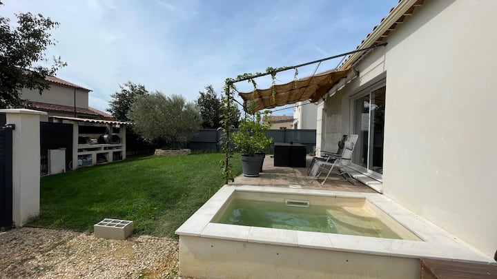 Maison Calme Piscine/terrasse - 6 Pers - Orange - Orange