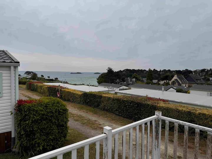 Mobil Home N°30 (4 Pers) Vue Mer Camping Port Mer - Cancale