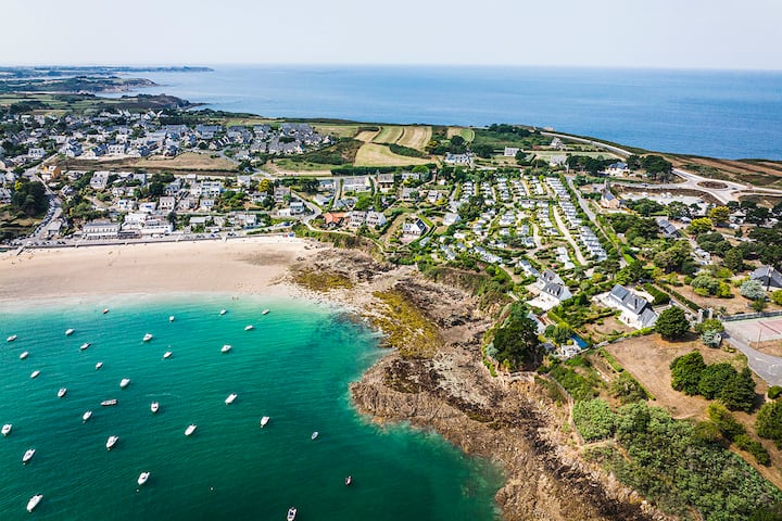 Mobil Home N°2 (4 Pers) Vue Mer Camping Port Mer - Cancale