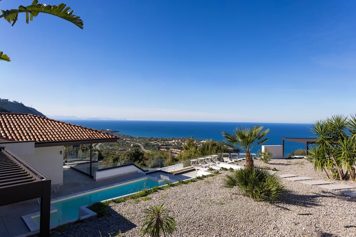 Jacuzzi (6bedrooms)villa Del Geranio - Cefalú