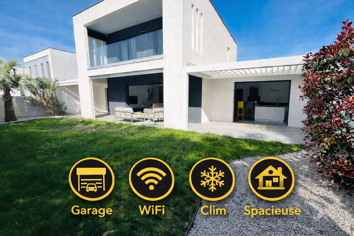 Villa Moderne, Spacieuse Calme Et Lumineuse - La Grande-Motte