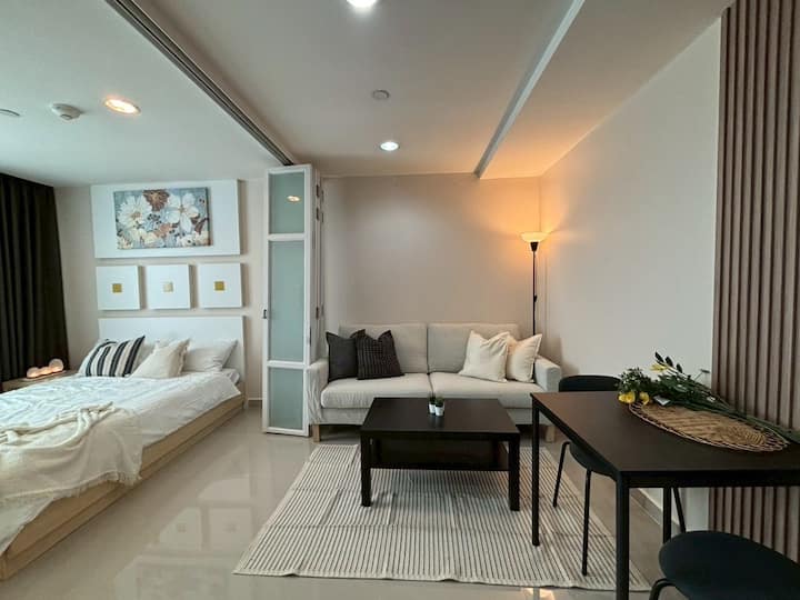Prime And Center Of Bangkok/ Cozy Studio/near Bts - Taling Chan