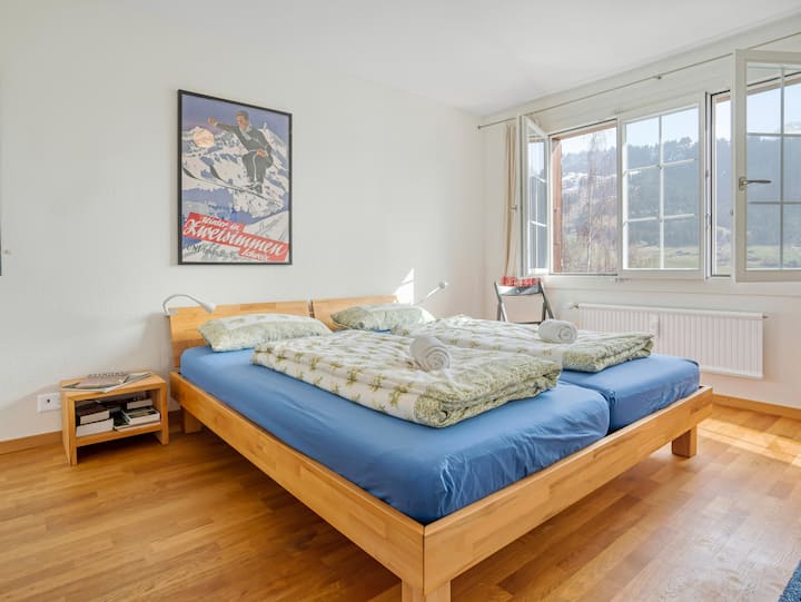 Balcony With Alpine View + Free Parking - Gstaad