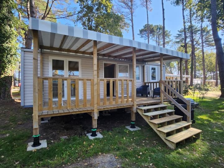 Bungalow / Mobil Home 6 à 8 Pers Camping 4* Piriac - Assérac