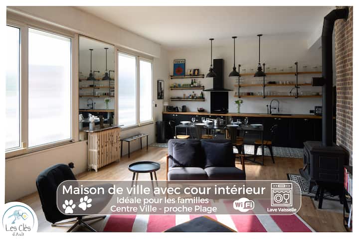 32- Maison Centre Ville, Falaises Et Plage à 300 M - Ault