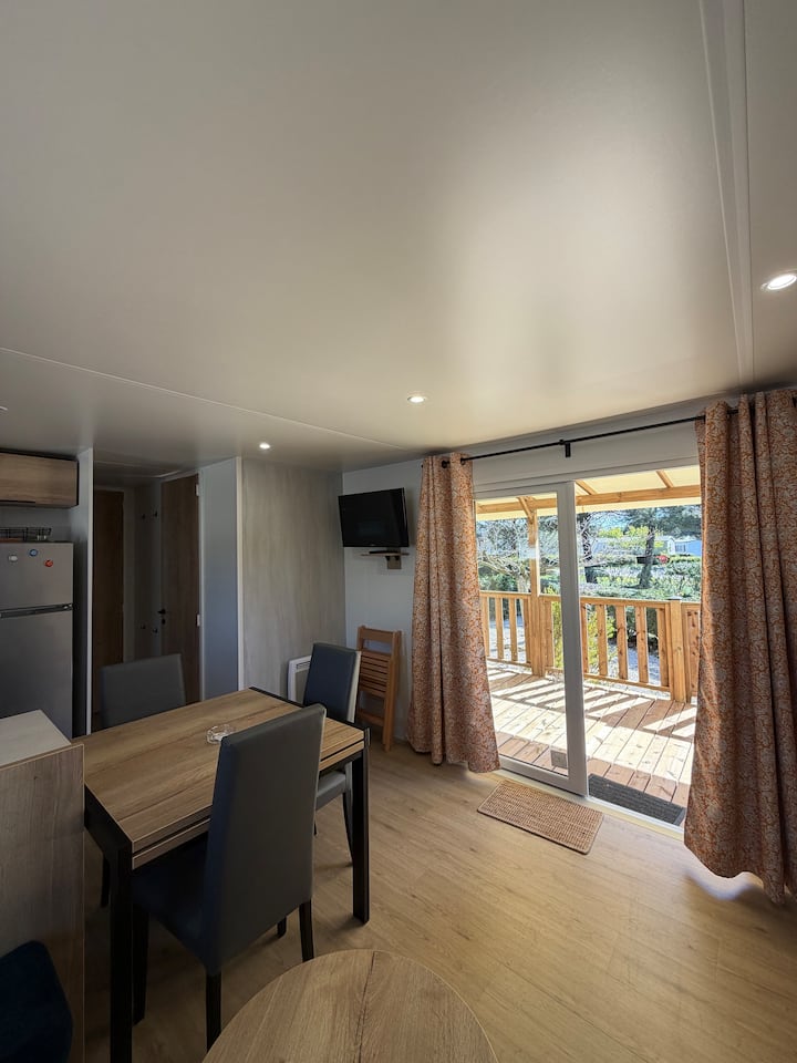 Bungalow 421 Wifi, Clim, 8 Pers, Camping 4* Siblu - Carnon