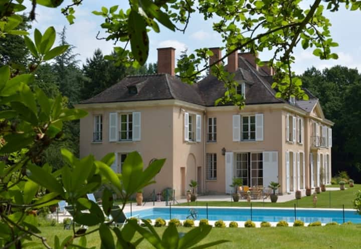 Château De Luxe Avec Piscine Privée Oasis De Calme - Dourdan
