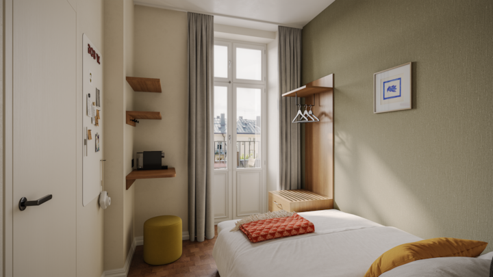 Functional And Compact Double Room, Prime Location - Solna