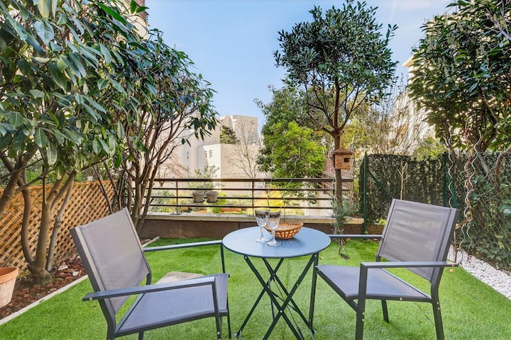 Charmant 2 Pièces Avec Terrasse Et Parking - Asnières-sur-Seine