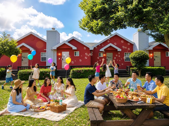 사랑하는 가족여행 독채 최대 18명 대가족 단체 워크샵 바베큐 야경맛집, 방문마술공연 - Jeju-si