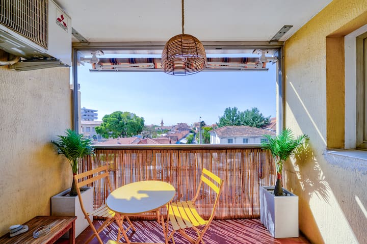 Studio 5 Mins De La Mer, Clim, Parking - Cagnes-sur-Mer