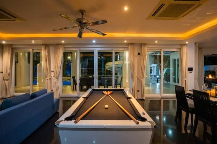 Villa Luxe Jomtien 5ch | Piscine, Billard & Volley - Jomtien