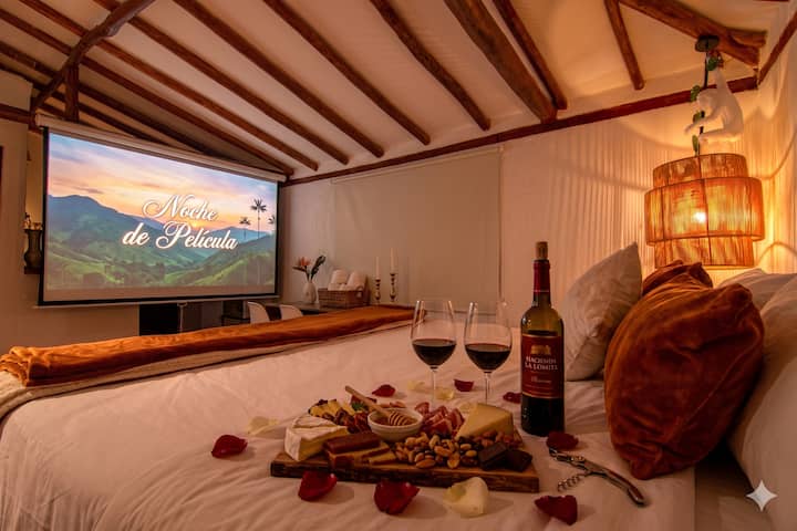 Cabaña Romántica | Tina En Piedra Y Fogata Privada - Villa de Leyva
