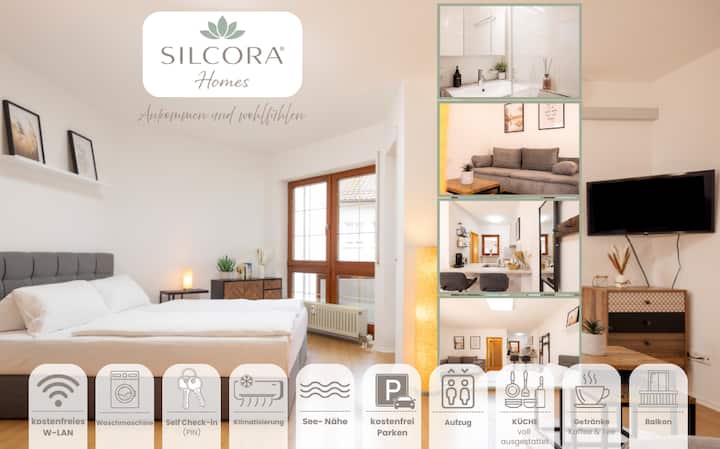 Seenahes Studio | Balkon | 1br | Leisure| Business - Friedrichshafen