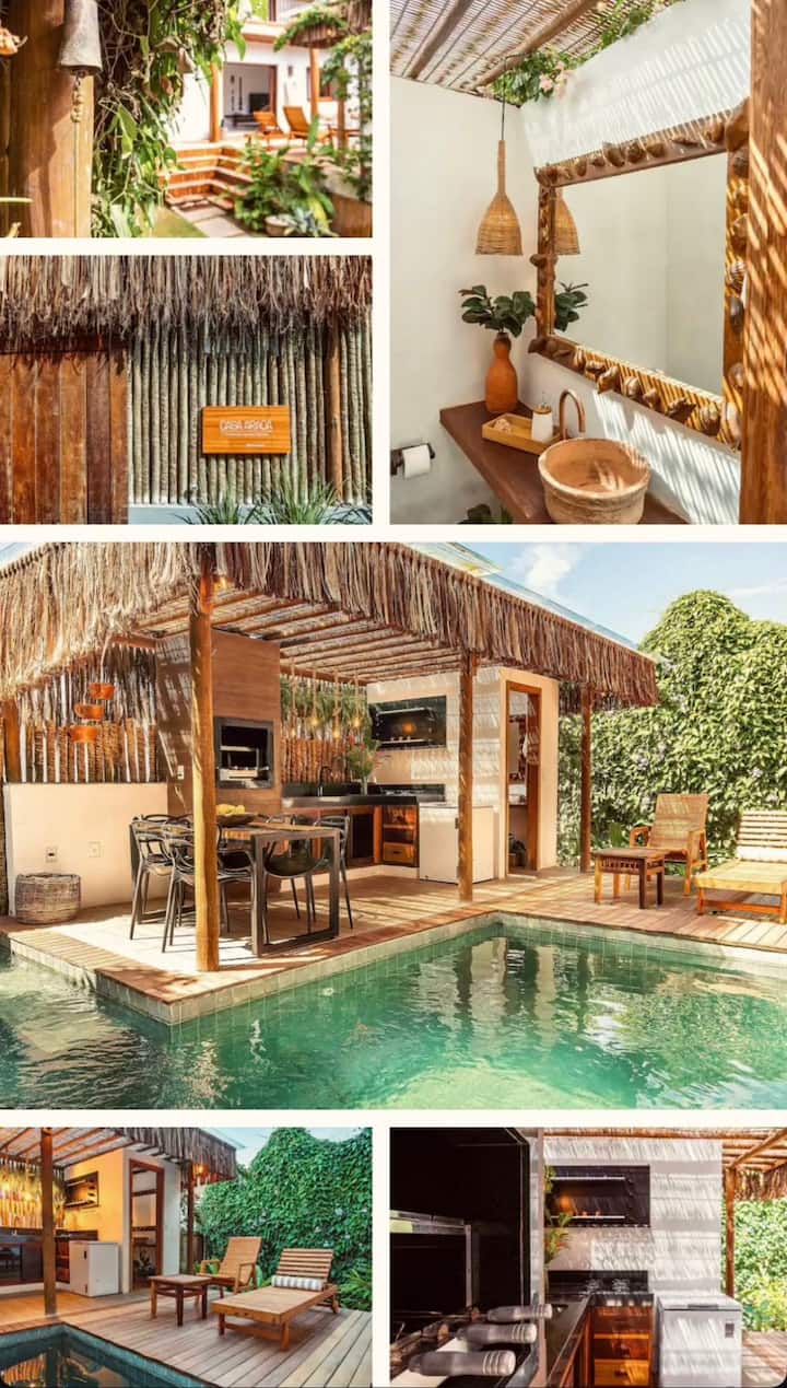 Casa Araê - Refúgio Tropical No Alto De Trancoso - Trancoso