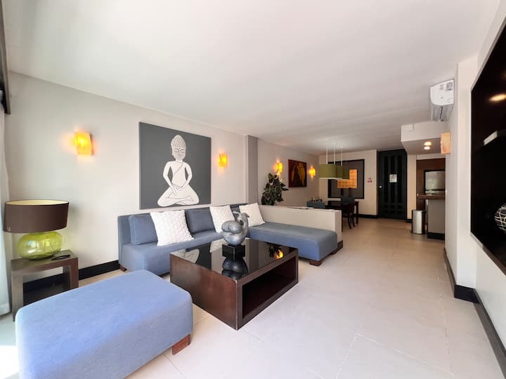 Depto. Premium Aldea Thai 2bd 2br A Pasos Del Mar - Playa del Carmen