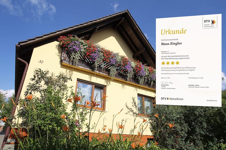 4* Ferienwohnung In Stammheim A. Main - H. Ziegler - Nordheim am Main