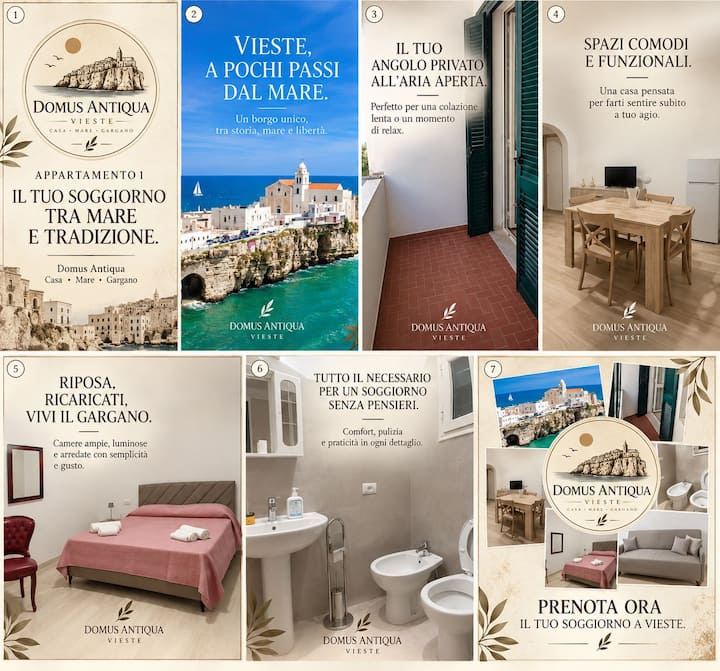 Casa Vacanza Domus Antiqua 1 Vieste Gargano - Vieste
