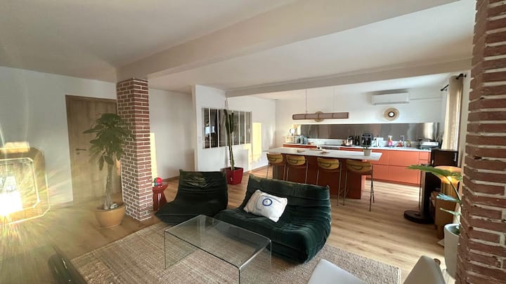 Terrasse 50m² • Bbq • Vue Palais • 200m Remparts - Gare TGV - Avignon