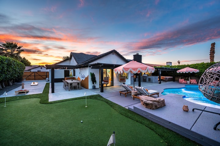 Casa Vibra | Pool, Spa, Game Room, Golf, Coachella - Indio, CA