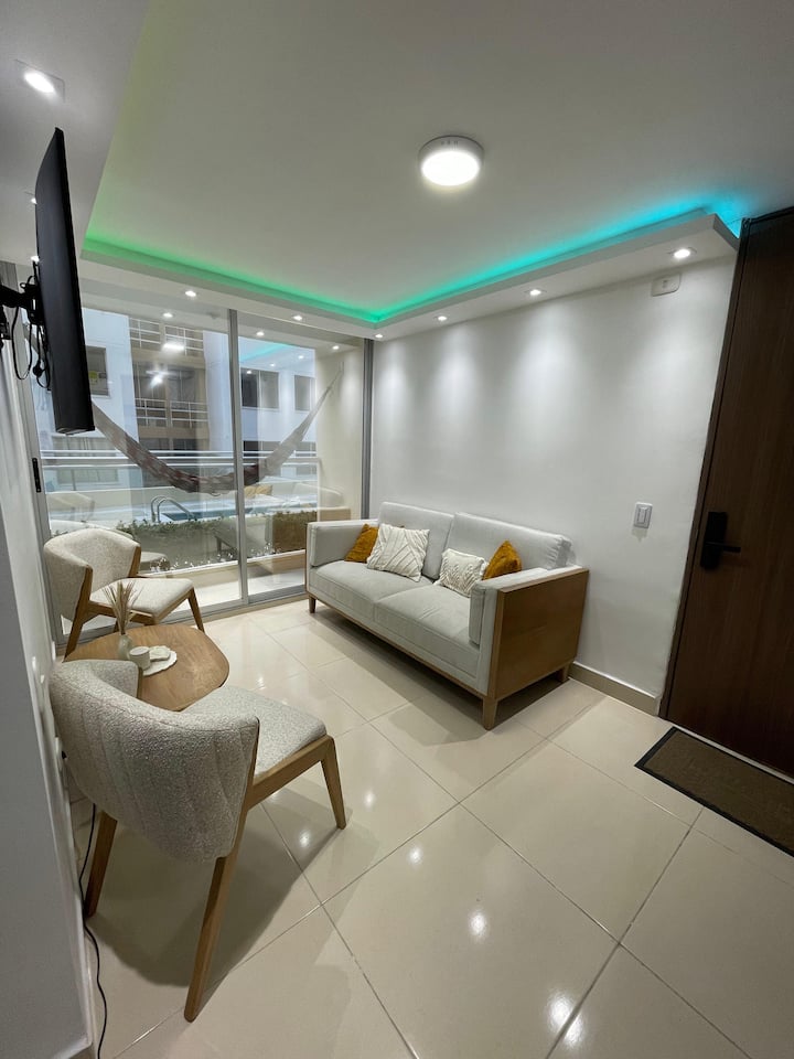 Apartamento Moderno Y Amoblado En Barranquilla - Malambo