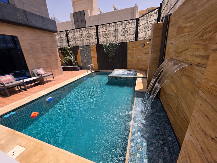 Luxury Olaya - Private Pool - Massage - Riyadh