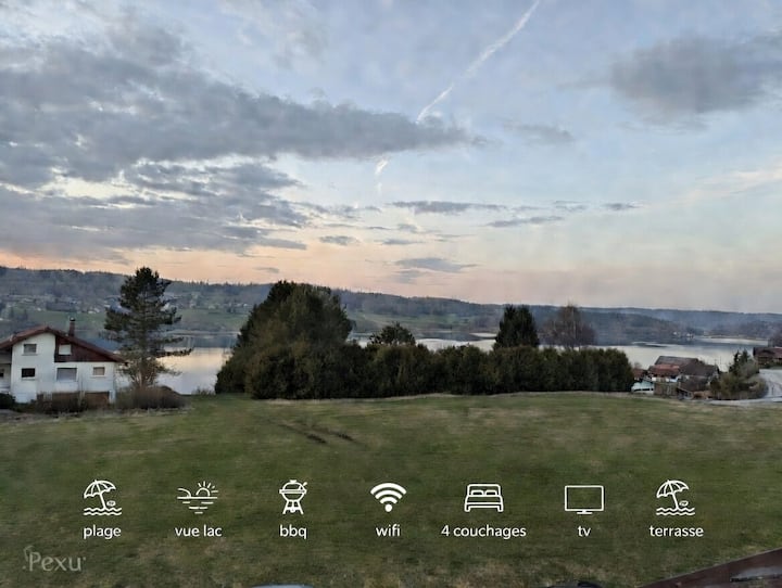 Appartement Cosy Avec Extérieur à Deux Pas Du Lac - Malbuisson