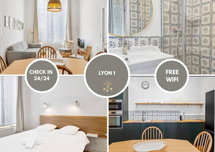 Pop Canuts - Appartement Idéal Au Coeur De Lyon - Lyon